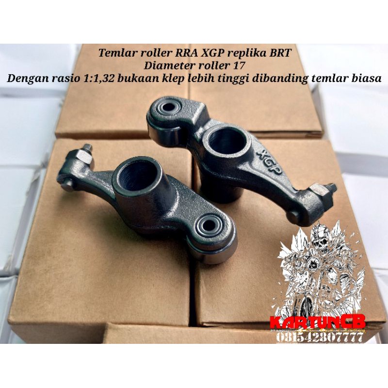 Jual Temlar RRA pendek d.17 XGP racing for Tiger, MP, GL copy BRT rasio ...