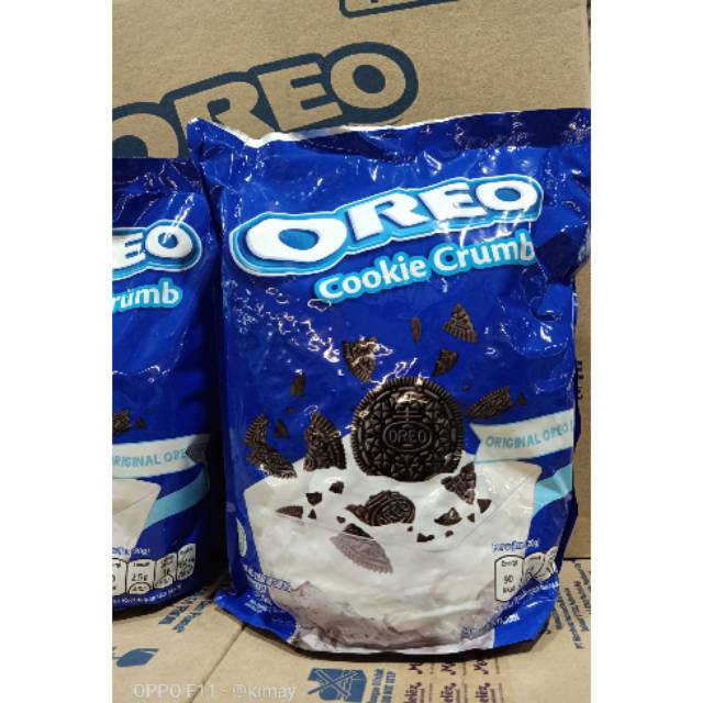 Jual Oreo cookie crumb remahan biskuit oreo 1 kg | Shopee Indonesia