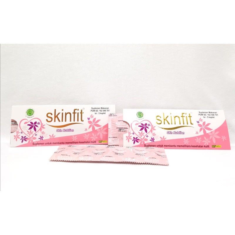 Jual SKINFIT SKIN NUTRITION 5 KAPLET | Shopee Indonesia