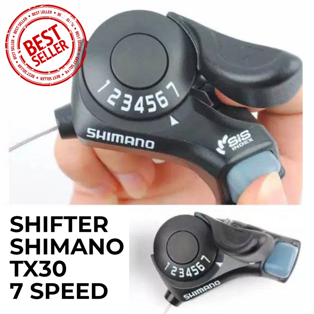 Jual Shifter Sepeda Shimano TX30 7 Speed Operan Gigi Sepeda MTB Lipat ...