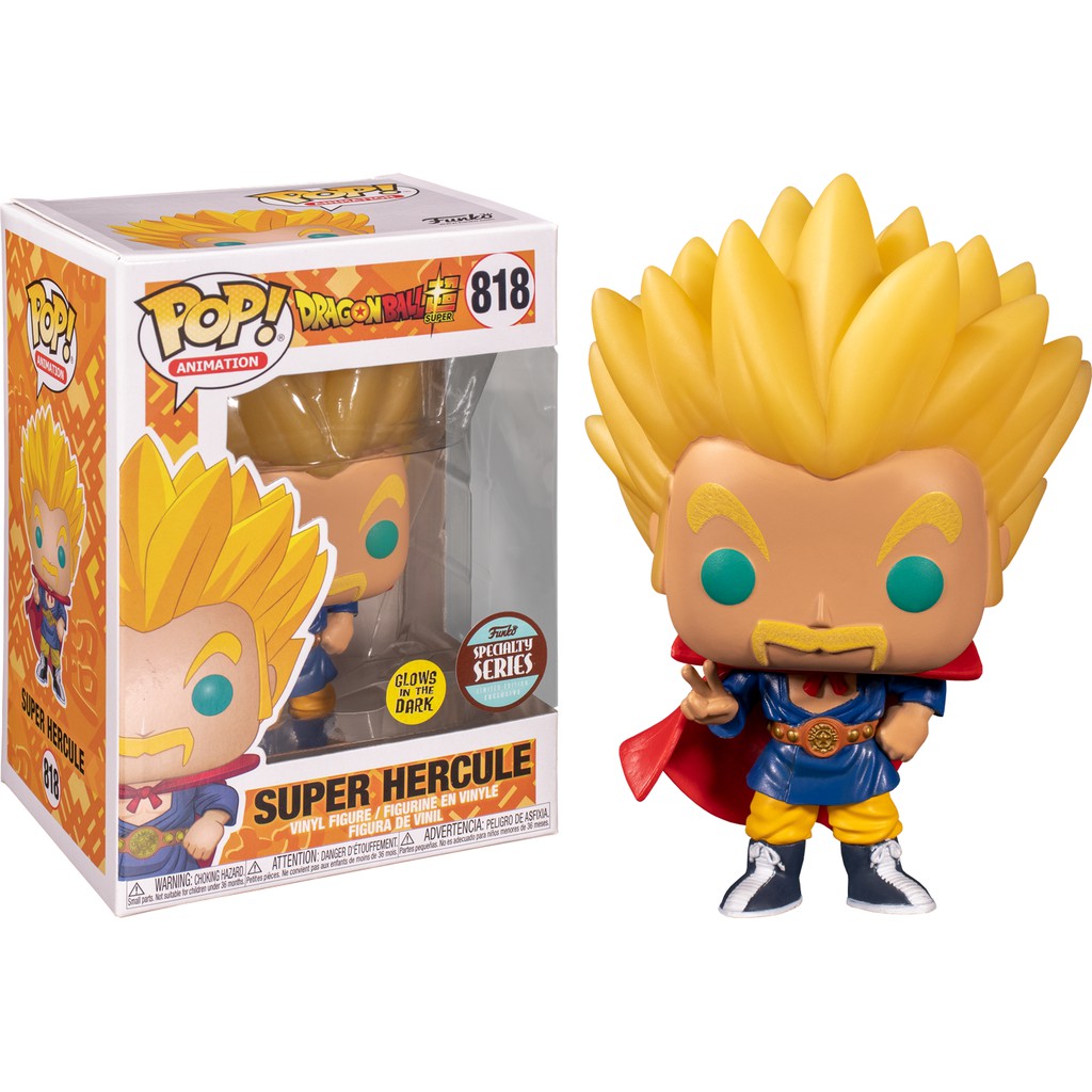 Jual Funko POP! Dragon Ball Super - Super Saiyan Hercule Glow - Mr ...