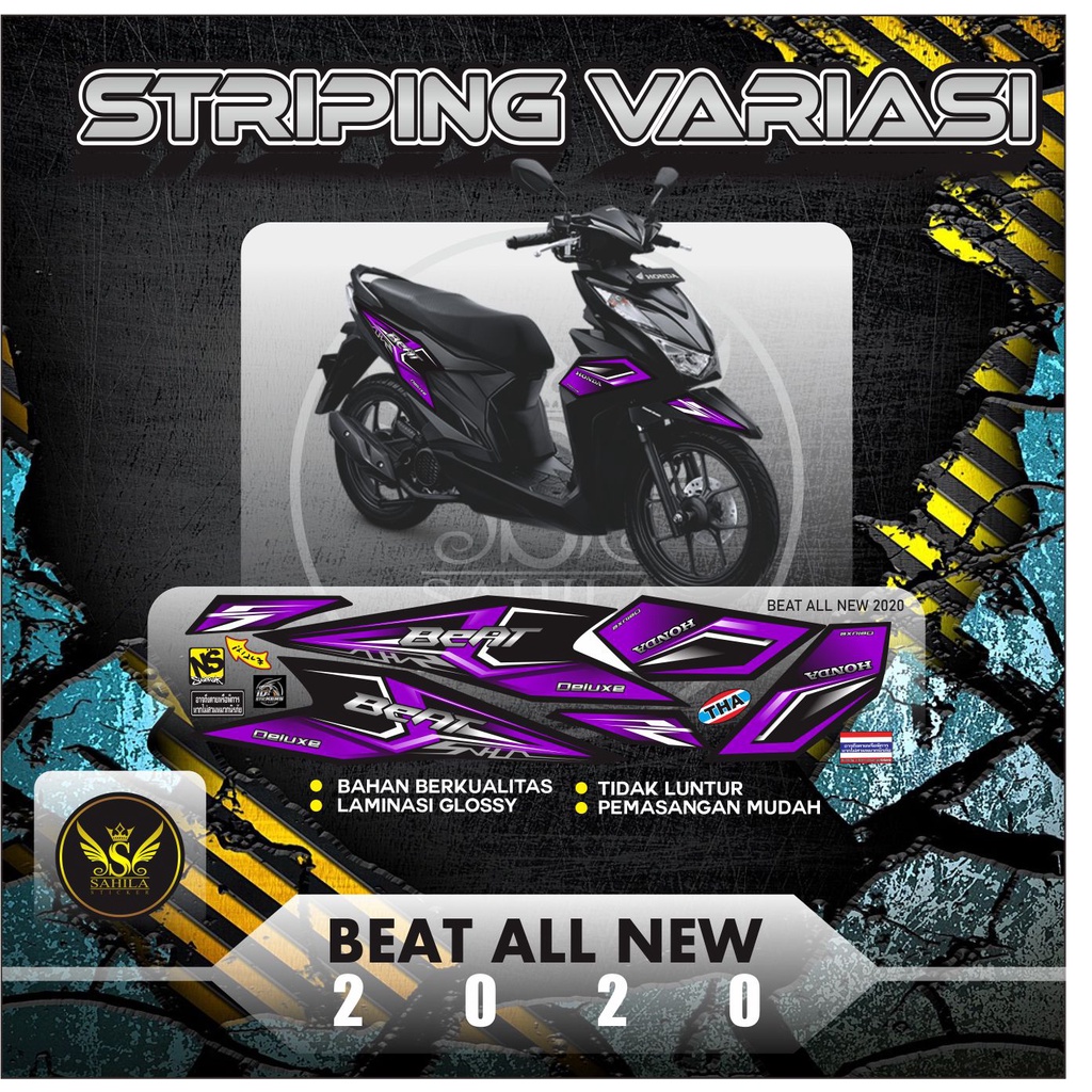 Jual STRIPING BEAT ALL NEW 2020 GRAFIS NEW 01 01 BEAT ALL NEW | Shopee ...
