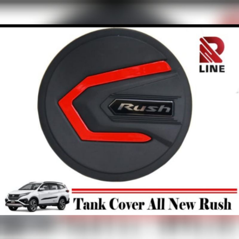 Jual Tank cover all new rush 18 red line | Shopee Indonesia
