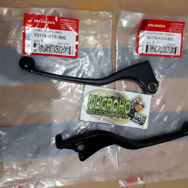Jual Handle Rem Handle Kopling Lever Comp L & Lever R Steering Handle ...