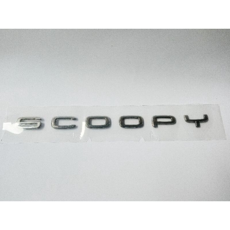 Jual emblem scoopy K2f original tulisan logo honda scoopy 2021-2022 ...
