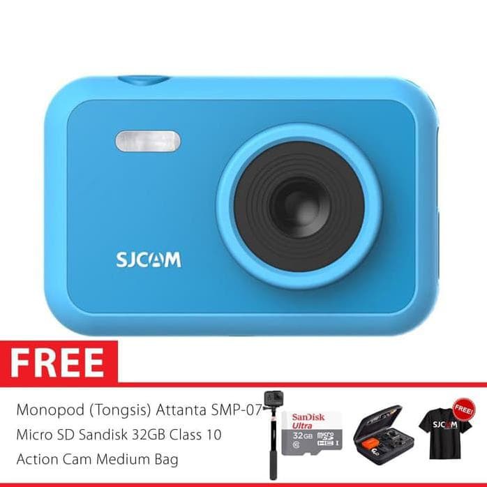 Jual SJCAM FUNCAM KIDS CAMERA kamera mini pocket digital anak-anak kids cam video foto ...
