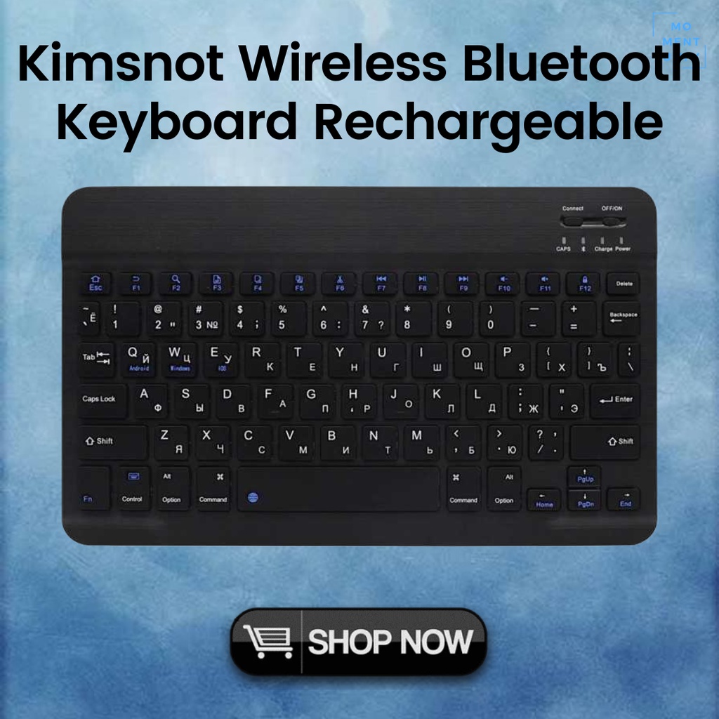 Jual KIMSNOT Mini Bluetooth Wireless Wireles Keyboard Touchpad Portable ...