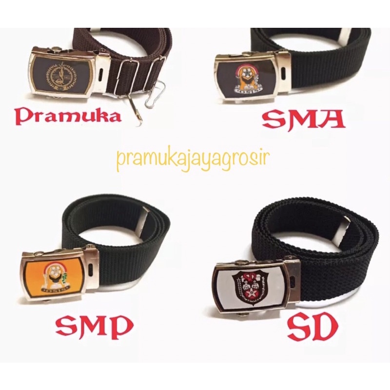 Jual Gesper sekolah sd smp sma pramuka dan mi | Shopee Indonesia