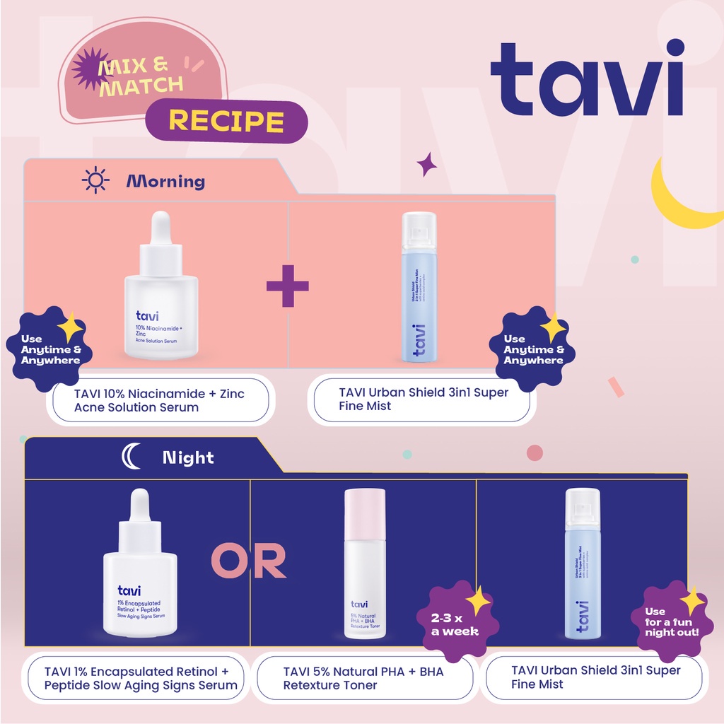 Jual TAVI URBAN SERIES || TAVI Urban Shield 3in 1 Face mist 90ml | Tavi ...