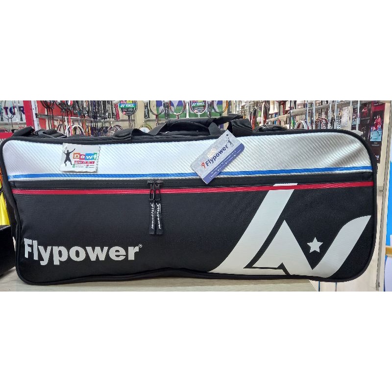 Jual Tas FLYPOWER RIO GOLD V2 SQUARE- Tas Badminton Black | Shopee ...