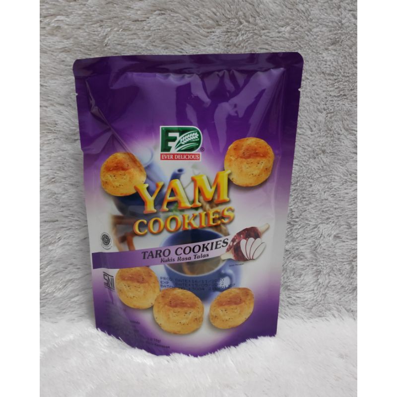 Jual Ever Yam Cookies/Kukis Rasa Talas/Butter Cookies/Biskuit Mentega | Shopee Indonesia