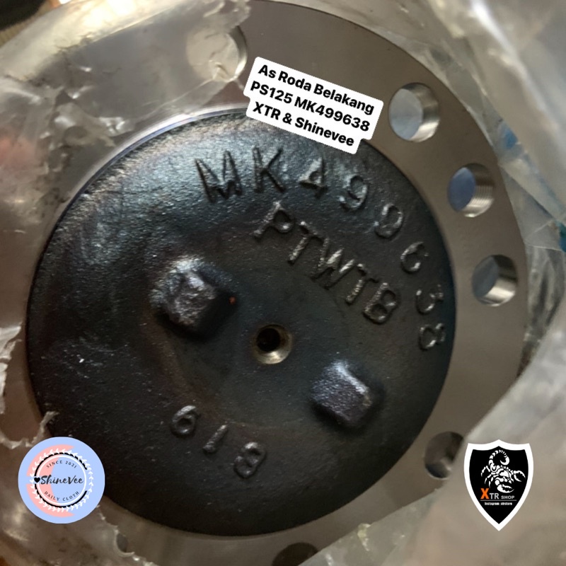 Jual As Roda Belakang Axle Shaft Rear PS125 Canter MK499638 Di jamin ...