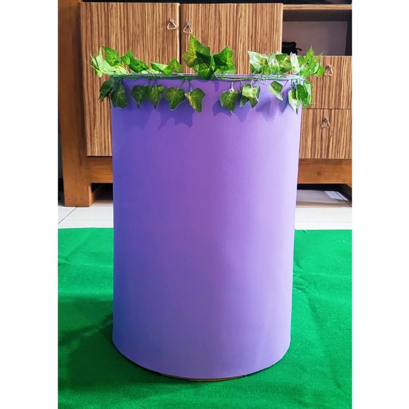 Jual Dekorasi Ultah || Meja tabung || meja tabung styrofoam gabus ...