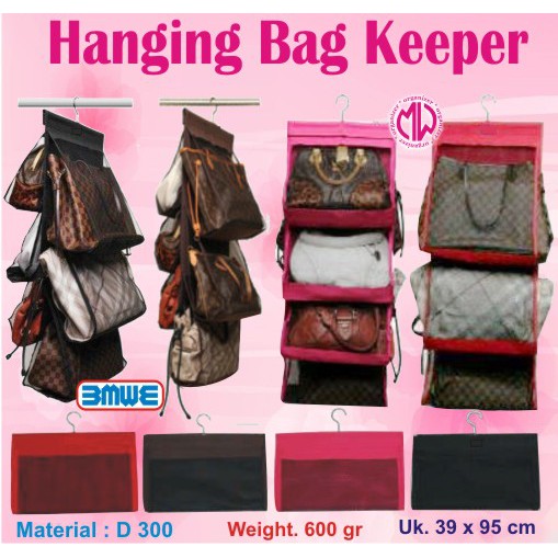 Jual HBK RAK PENYIMPANAN TAS RAK GANTUNG PENYIMPANAN TAS RAK TAS ...