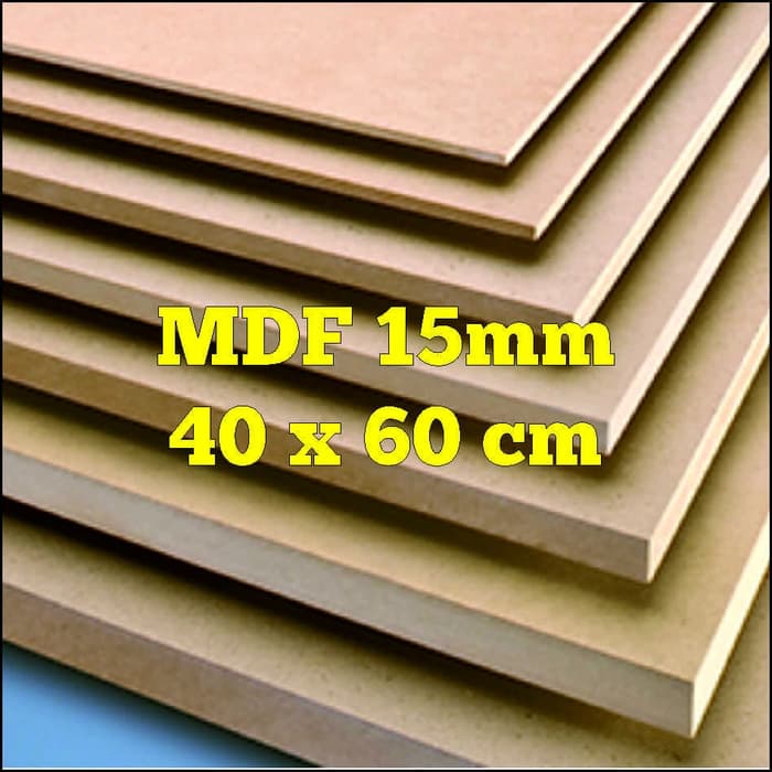 Jual Papan Kayu Mdf 15mm 40x60cm | Shopee Indonesia