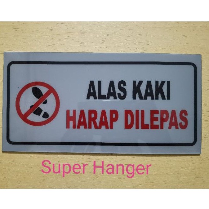 Jual Papan Alas Kaki Harap Di Lepas / AKLIRIK PAPAN ALAS KAKI | Shopee ...