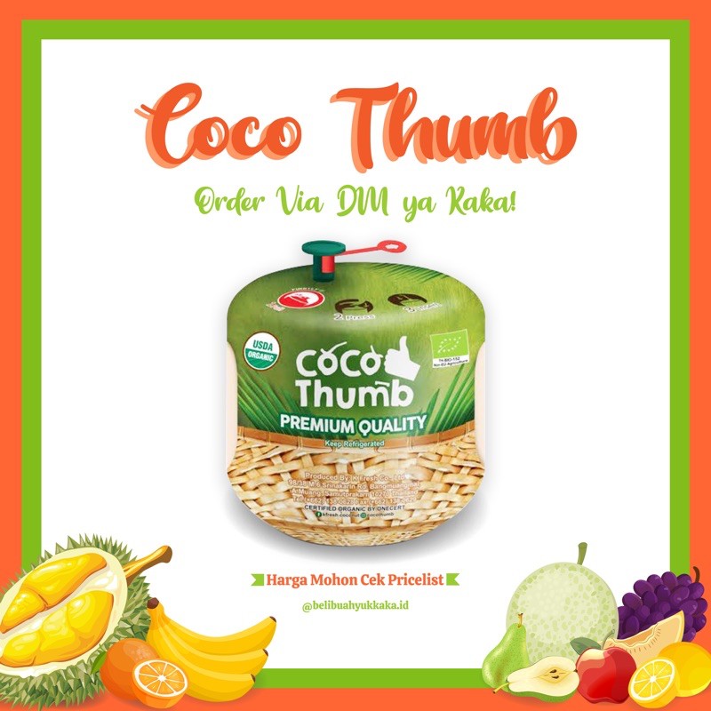 Jual COCO THUMB THAILAND KELAPA MUDA | Shopee Indonesia