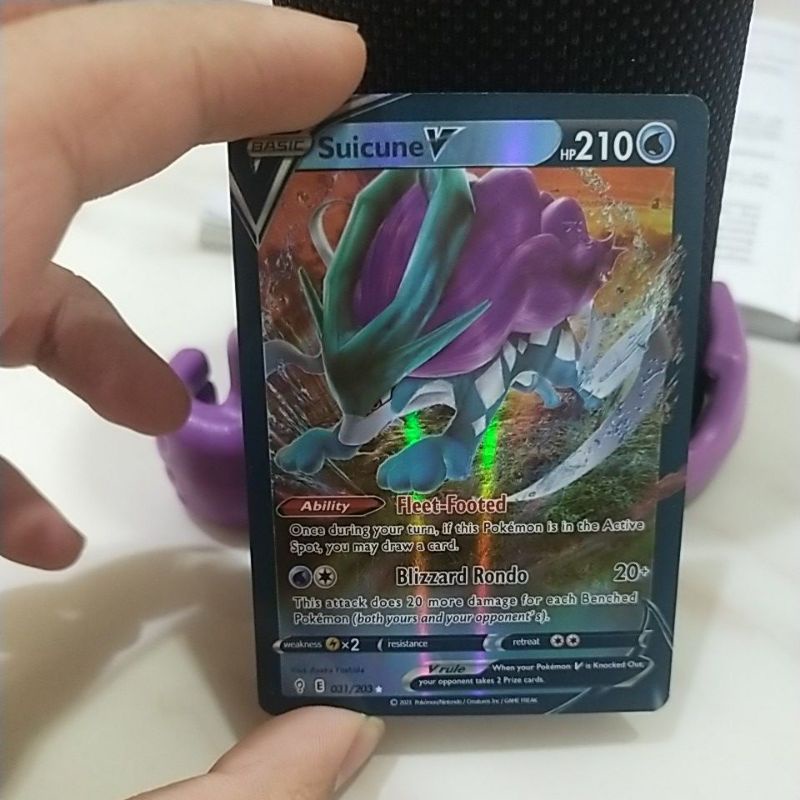 Jual Pokemon Card Evolving skies Suicune( Original English Card ...