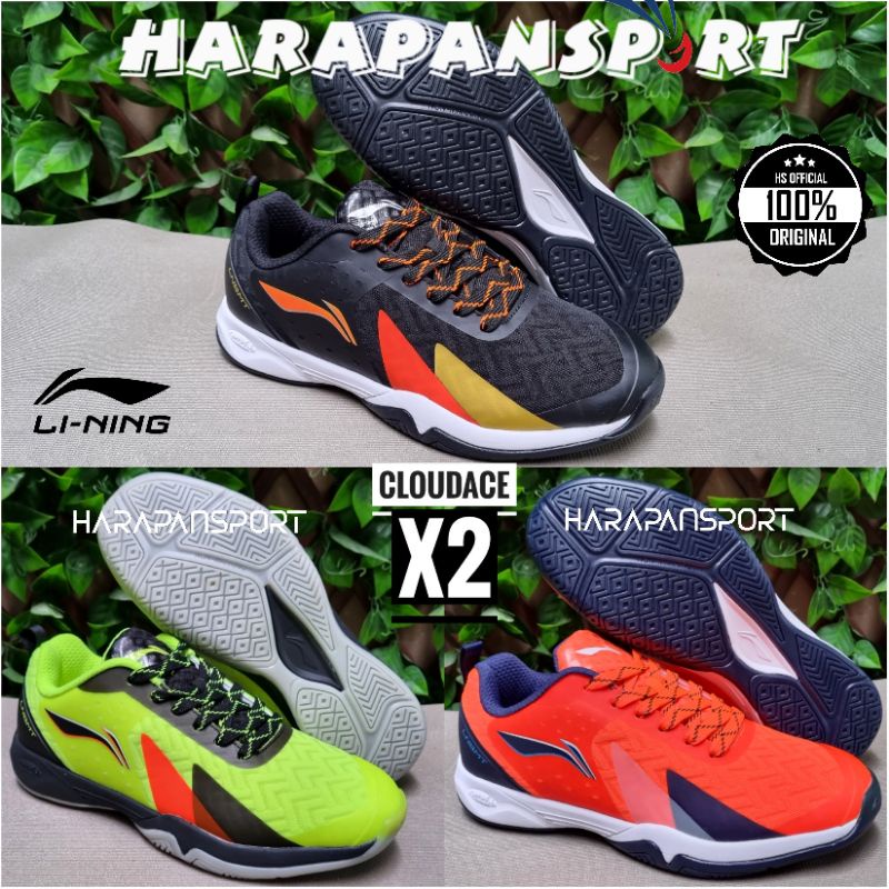 Jual SEPATU BADMINTON CLOUD ACE X2 CLOUDACE TERBARU ORIGINAL 100% ...