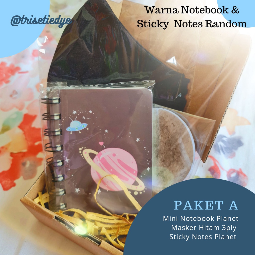 Jual Hampers Stationery/Journal Kit Mini/Kado Hadiah Souvenir Bingkisan ...