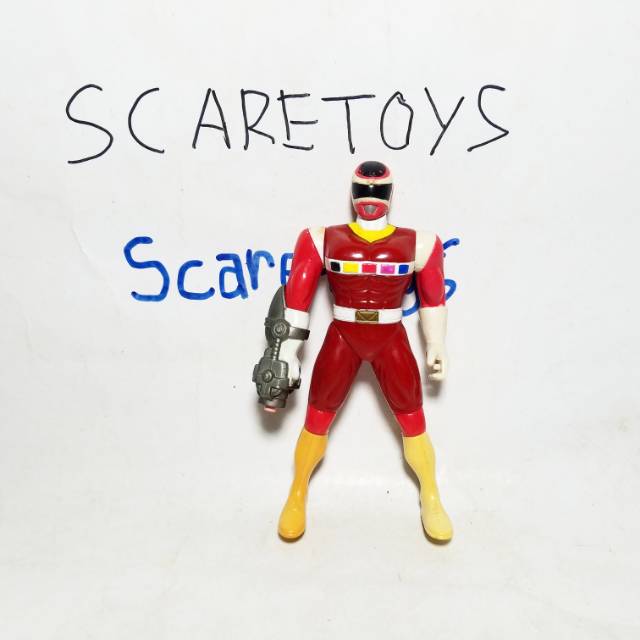 Jual Red Mega Launching Power Rangers In Space Merah - Sentai ...