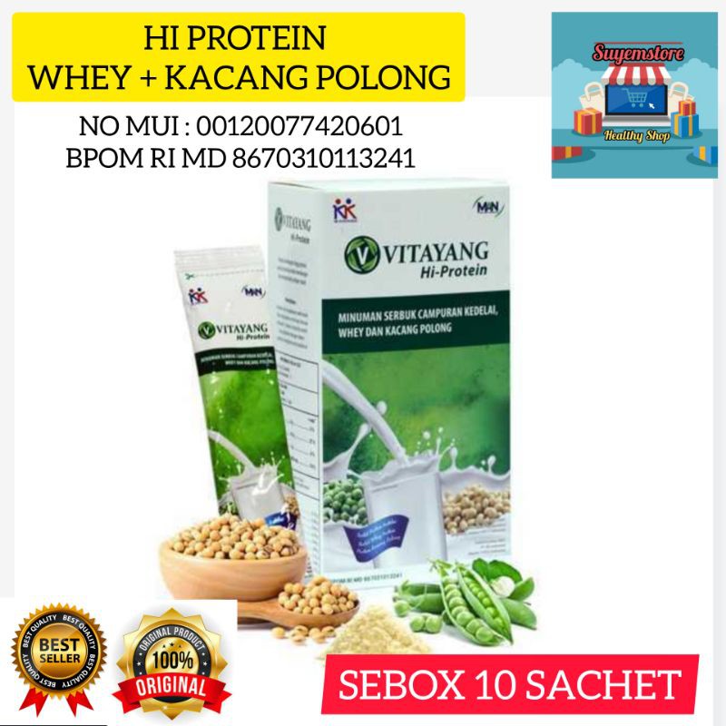 Jual MINUMAN MASA OTOT, ISOLAT, PROTEIN NABATI, WHEY PROTEIN (10 SACHET ...