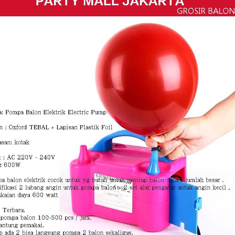 Jual YKA Pompa Balon Elektrik Liik Electric Pump !! | Shopee Indonesia