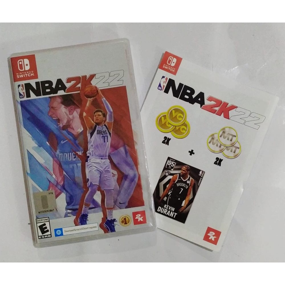 Jual Kaset Switch NBA 2K22 Reg Asia | Shopee Indonesia