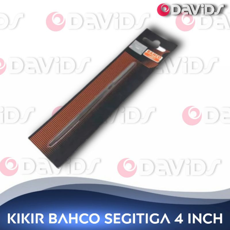 Jual Kikir Gergaji Graji Geraji Kayu Segitiga Bahco 4 inch | Shopee ...