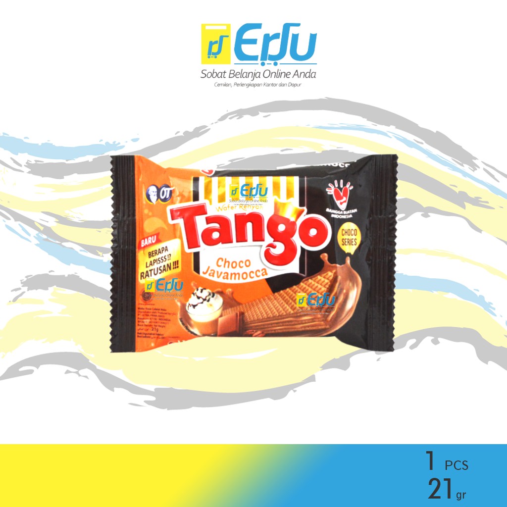 Jual VARIAN Tango Wafer Choco Series Tiramisu & Java Mocca Kemasan 21gr ...