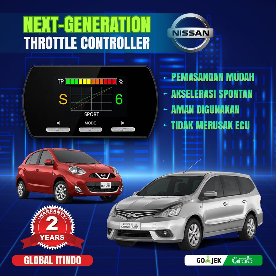 Jual Next Generation 9 Drive Piggyback Throttle Controller | Nissan ...