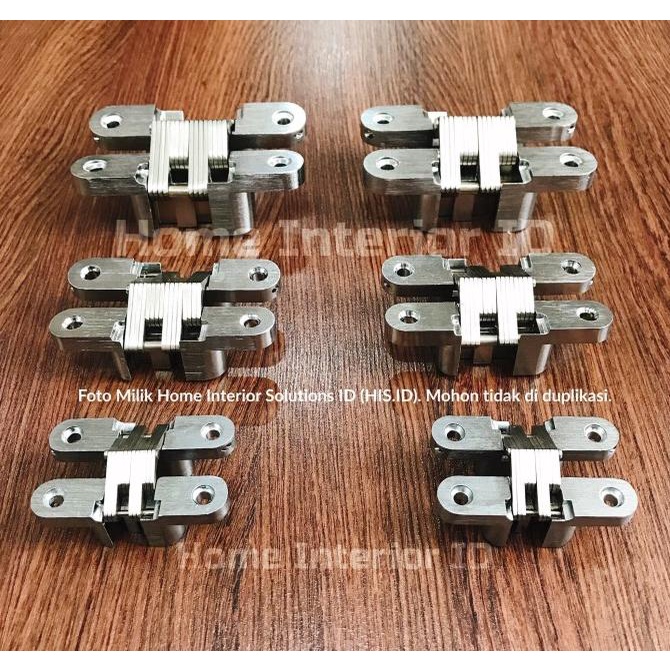 Jual Engsel Tanam Lipat 118 Mm Stainless Steel / Concealed Invisible ...