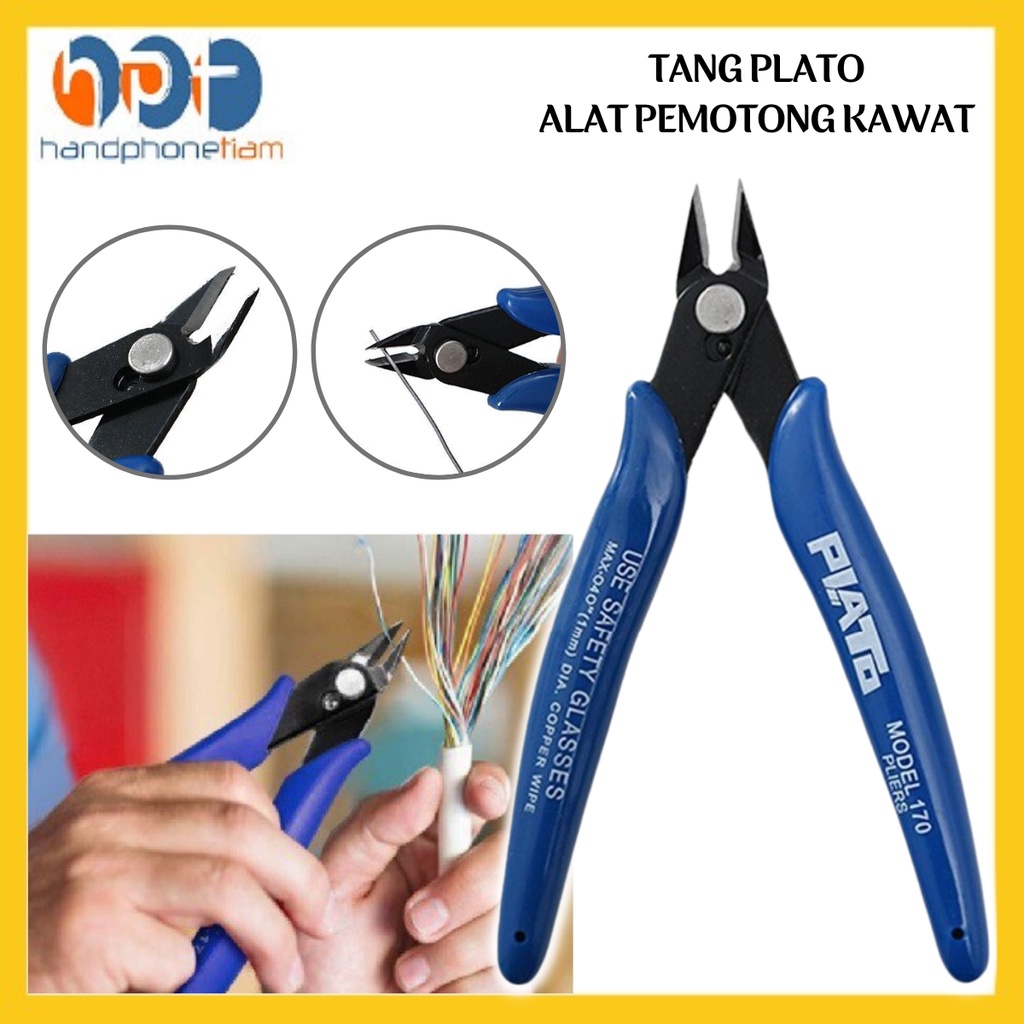 Jual HANDPHONETIAM Tang Potong PLATO Tang Potong Kawat / Kabel Tang ...