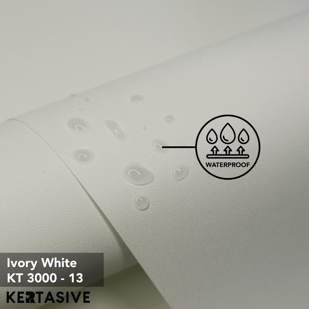 Jual KERTASIVE PVC INTERIOR FILM IVORY WHITE KT 3000-13 PELAPIS MEBEL ...