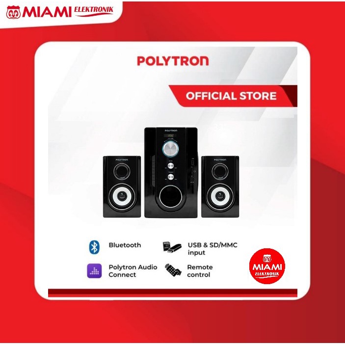 Jual POLYTRON Multimedia Speaker PMA 9320 /B | Shopee Indonesia