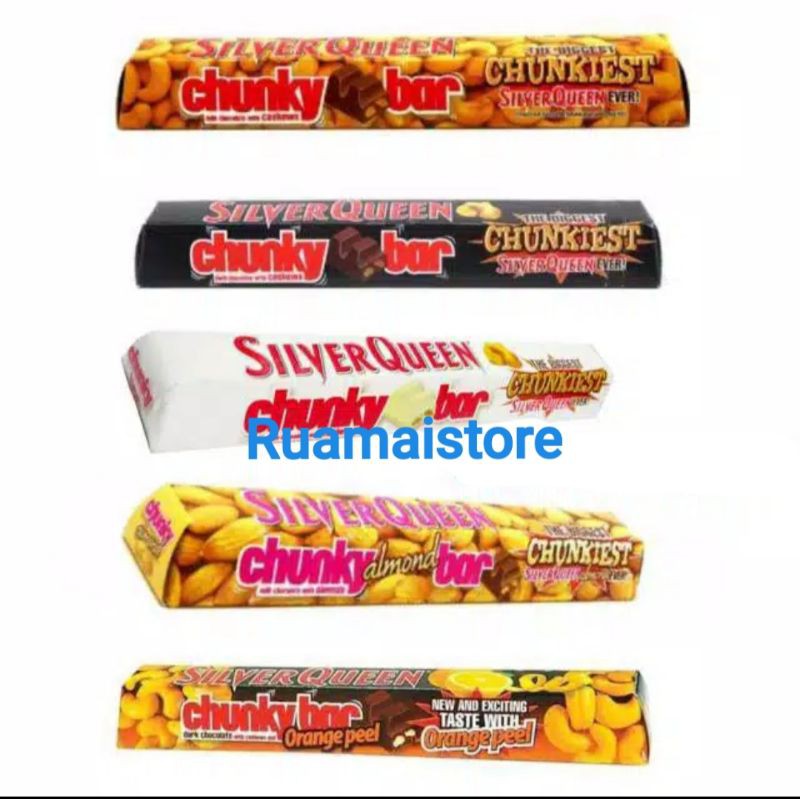 Jual (PCS) SQ Chunky Bar / Chunkybar 95 grams | Shopee Indonesia