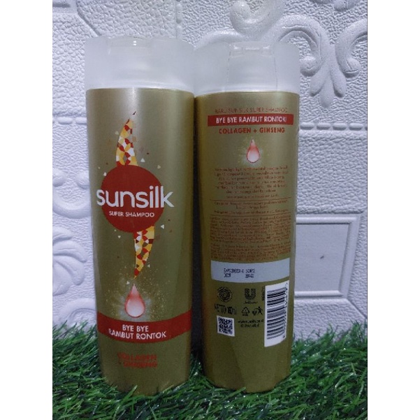 Jual Sunsilk Super Shampoo bye bye Rontok Collagen Ginseng 170ml ...