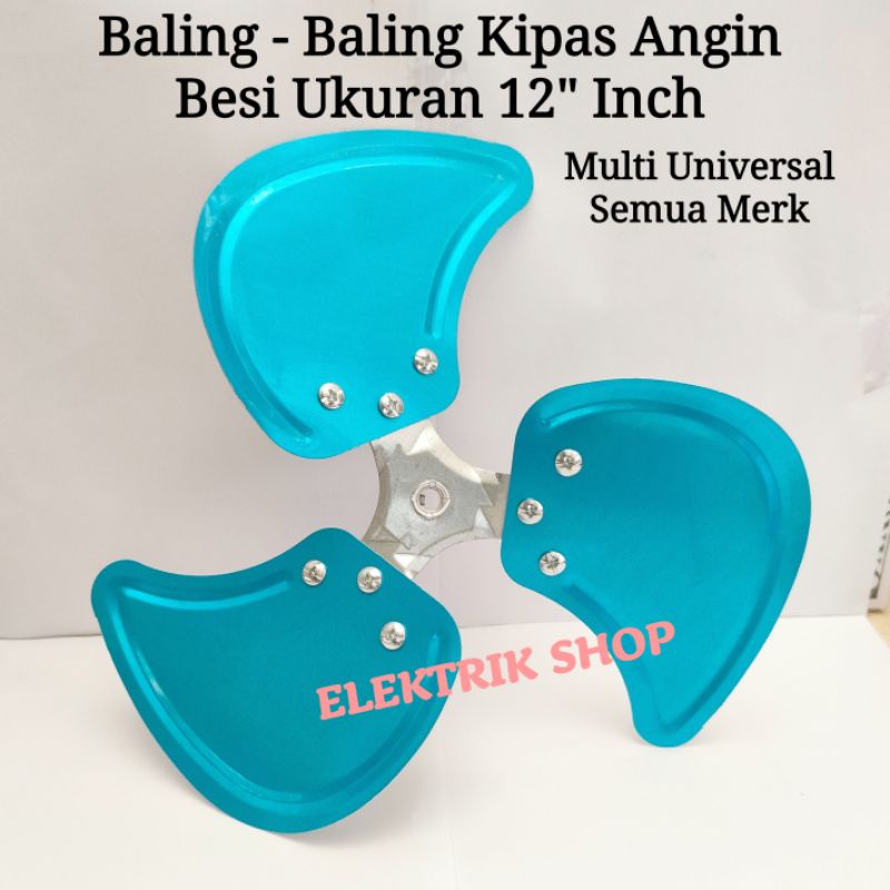 Jual BALING - BALING KIPAS ANGIN BESI UKURAN 12" INCH MULTI UNIVERSAL ...
