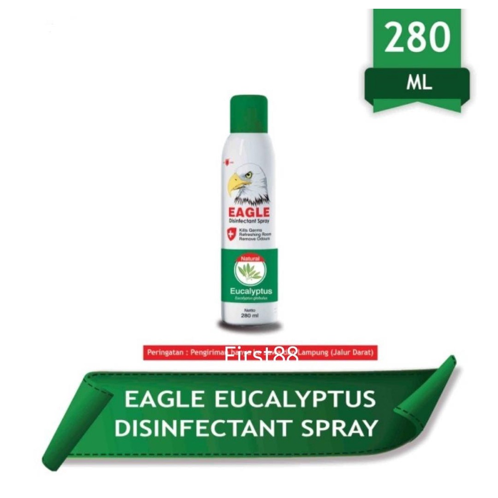 Jual EAGLE EUCALYPTUS DISINFEKTANT SPRAY 280ML | Shopee Indonesia