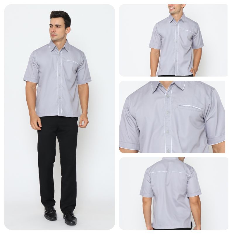 Jual Kemeja Drill, Seragam Kerja, Seragam Pegawai, Seragam Officeboy ...