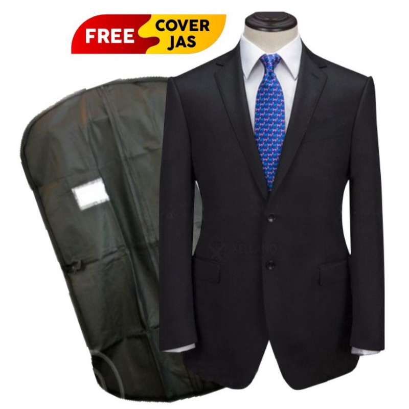 Jual 𝐘𝐨𝐮𝐧𝐠𝐬𝐮𝐧𝐠 𝐄𝐱𝐥𝐮𝐬𝐢𝐯𝐞 - Jas Pria Hitam Slim Fit Kancing 2 Wisuda Akad Nikah Blazer Formal ...