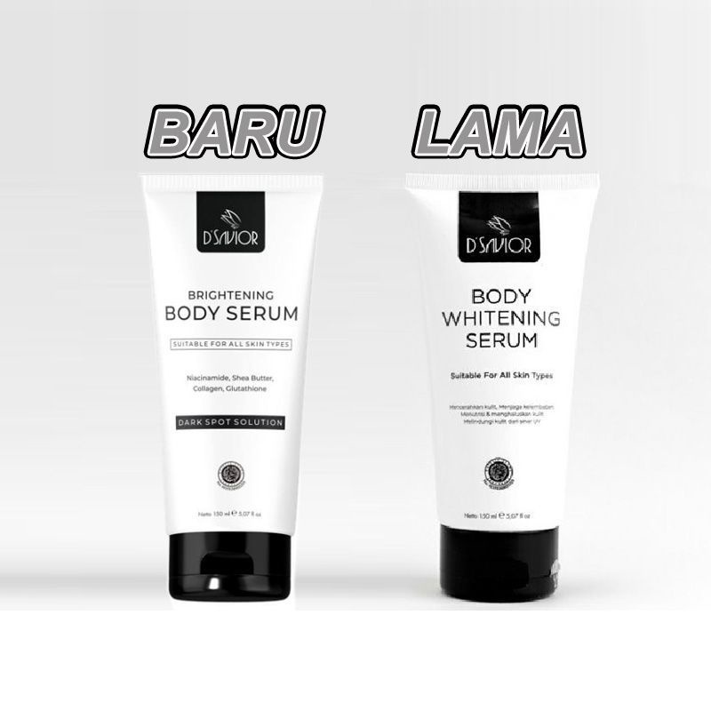 Jual D'savior whitening body serum (beli 1 gratis 1 ) | Shopee Indonesia