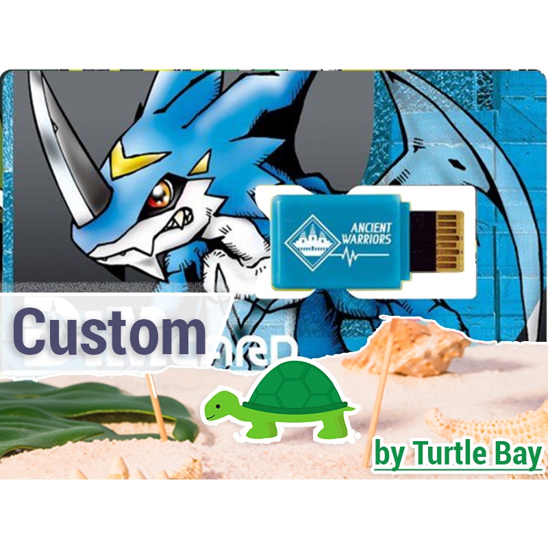 Jual Dimcard 02 Ancient Warriors - Veemon - Digimon - Custom - Dim Card ...