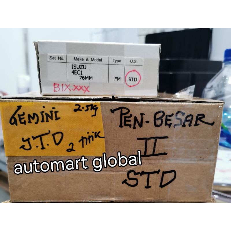 Jual paket piston ring piston holden gemini turbo set | Shopee Indonesia