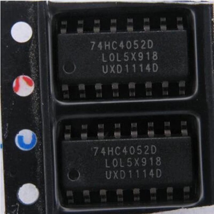 Jual 74HC4052D 74HC4052 744052 IC Logic Dual 4-Channel Multiplexer Sop ...