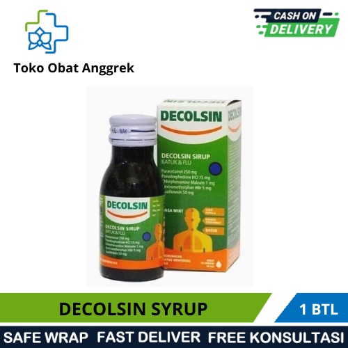 Jual DECOLSIN SIRUP/60ML/OBAT BATUK DAN FLU | Shopee Indonesia Jual DECOLSIN SIRUP/60ML/OBAT BATUK DAN FLU | Shopee Indonesia