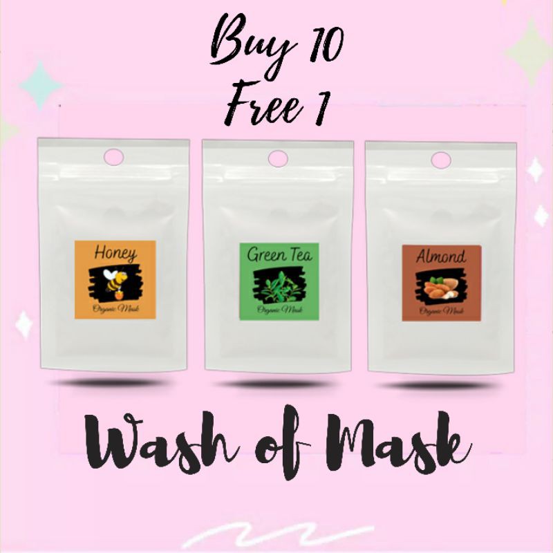 Jual [10gr] MASKER BUBUK ORGANIK MURAH/Face mask/Masker Organik ...