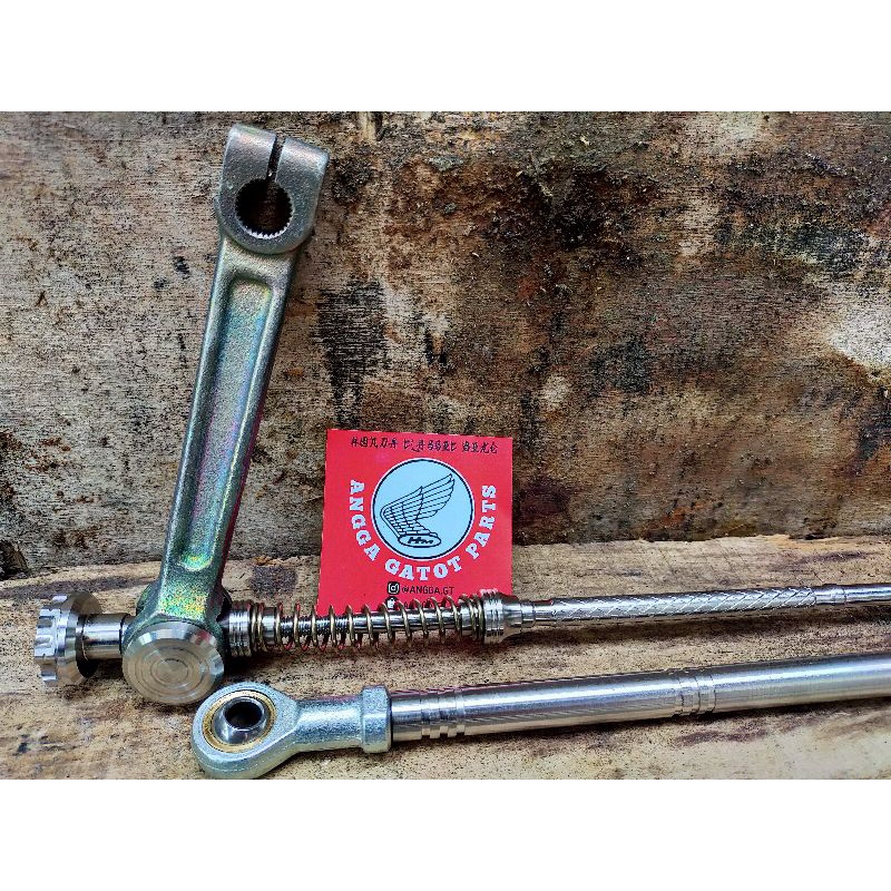 Jual stik rem kawat rem stenlist set paha rem tuas rem bajja | Shopee ...