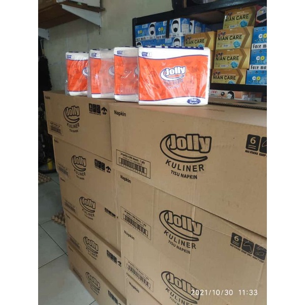 Jual tissue Jolly napkin 240 sheet # LBGH | Shopee Indonesia