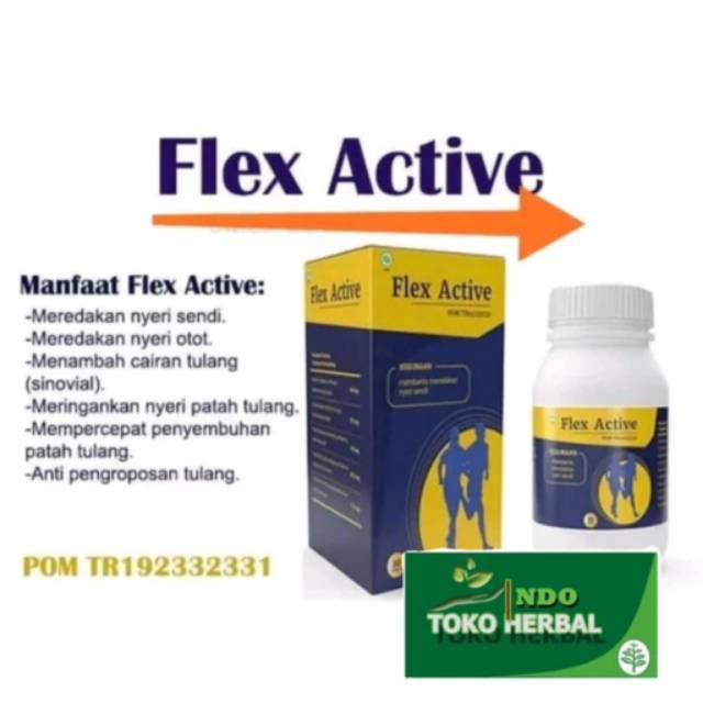 Jual Flex Active Flexactive Obat Persendian Tulang Atasi Nyeri Sendi ...